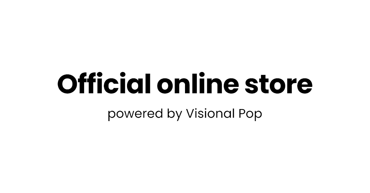 Official online store powered by Visional Pop